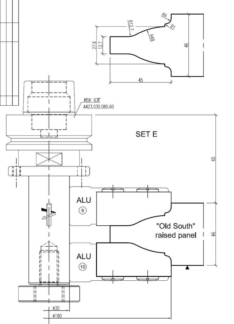 Arbor Tooling for Moulders and CNC Machinery | GDP Tooling